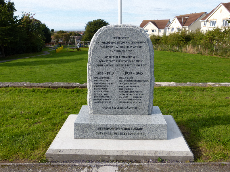 Remembrance - World War I - Meliden Community Association