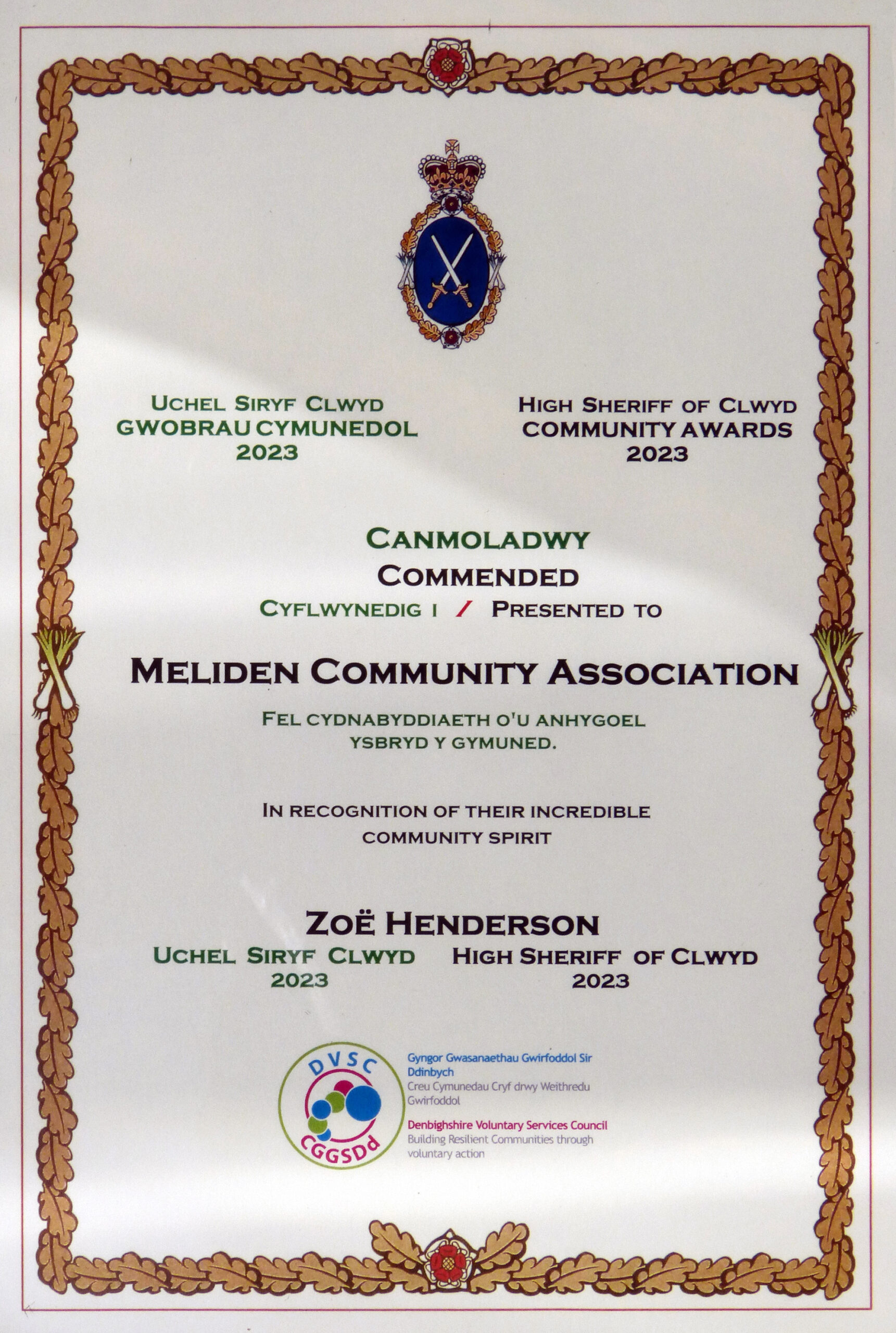 Meliden Community Association - Meliden Community Association